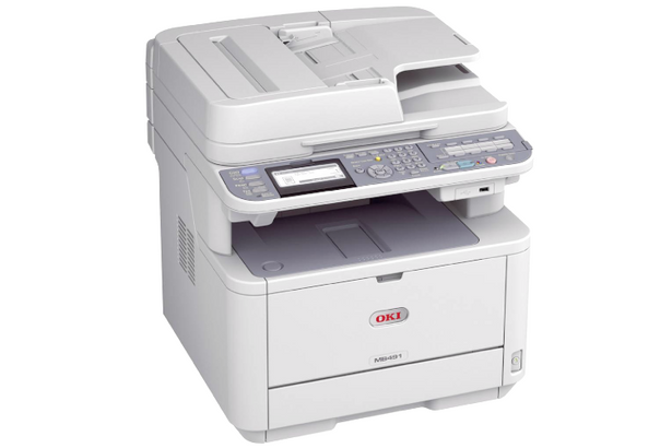 Urządzenie wielofunkcyjne OKI MB491 przebieg od 50 do 100 tysięcy stron ...